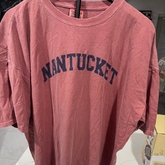 Comfort Colors | Shirts | Comfort Colors Nantucket Graphic Tee Pink ...